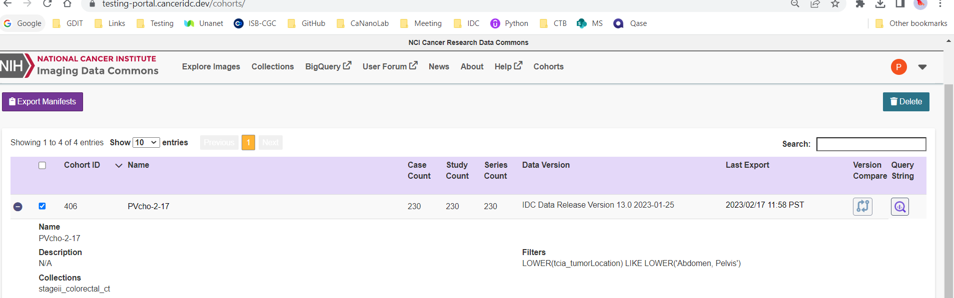 Add version 13 data to the portal · Issue #1145 · ImagingDataCommons/IDC-WebApp · GitHub