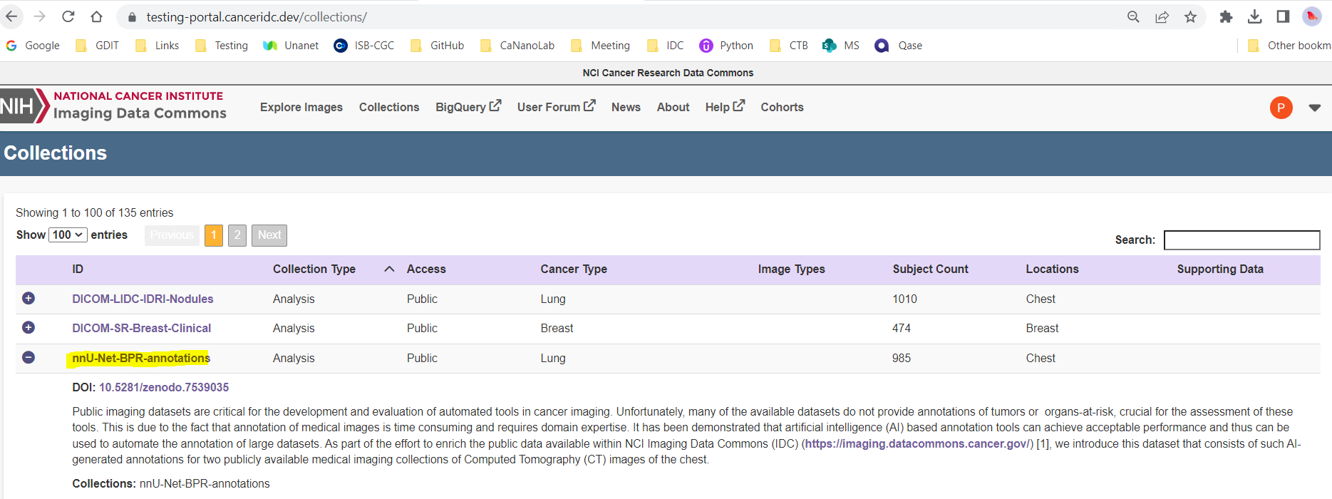 Add Version 13 Data To The Portal · Issue 1145 · Imagingdatacommons Idc Webapp · Github