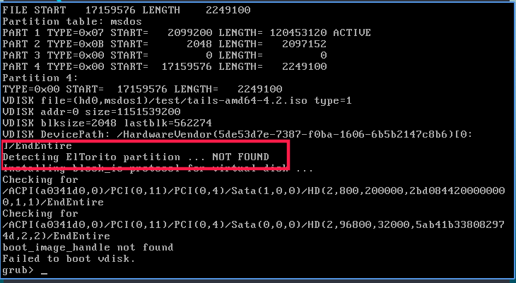 Tails 4.2 ISO not UEFI64 booting · Issue #77 · a1ive/grub2-filemanager · GitHub