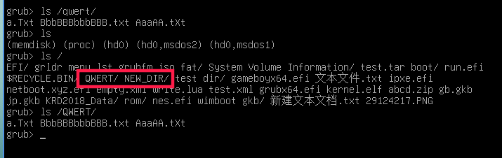 Files with all uppercase letters shown as lowercase · Issue #135 · a1ive/grub2-filemanager · GitHub
