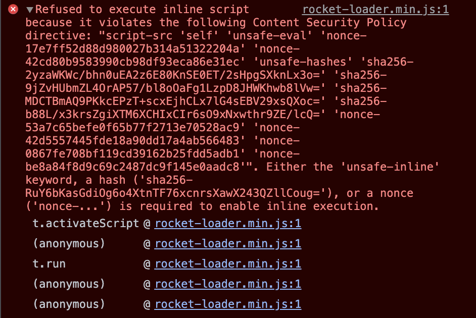 Inline JS doesn't work in Safari due to CSP · Issue #2930 · btcpayserver/btcpayserver · GitHub
