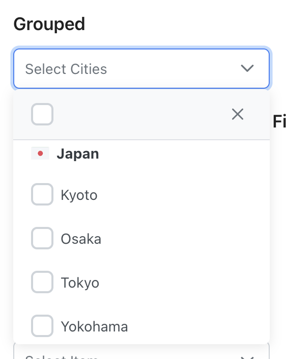 MultiSelect: Select All Items In A Group · Issue #2611 · primefaces/primevue · GitHub