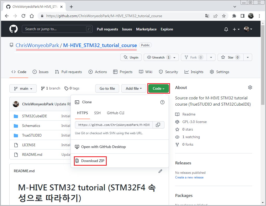 GitHub - ChrisWonyeobPark/M-HIVE_STM32_tutorial_course: Source code for M-HIVE STM32 tutorial ...