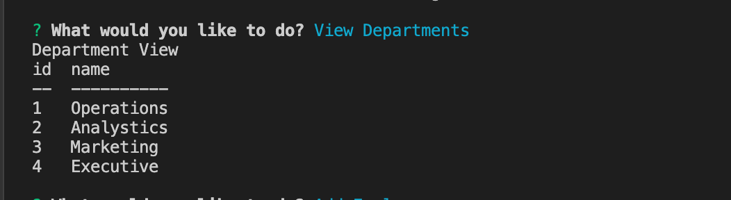 GitHub - gio2nice/mysql-employee-tracker