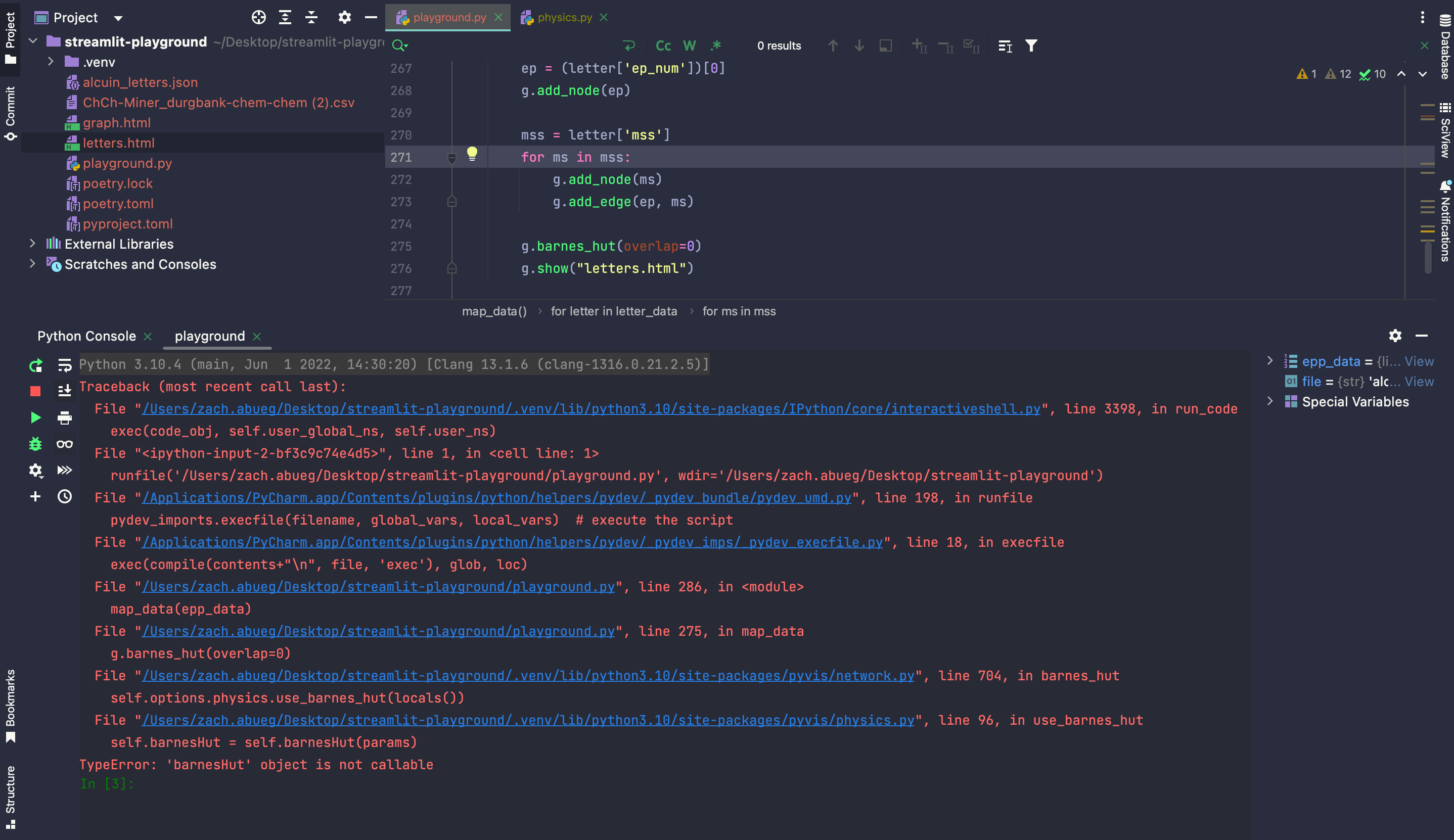 barnes_hut() error · Issue #152 · WestHealth/pyvis · GitHub