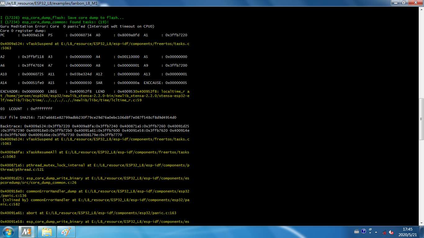 关于偶发esp_timer崩溃 · Issue #140 · espressif/esp-mdf · GitHub