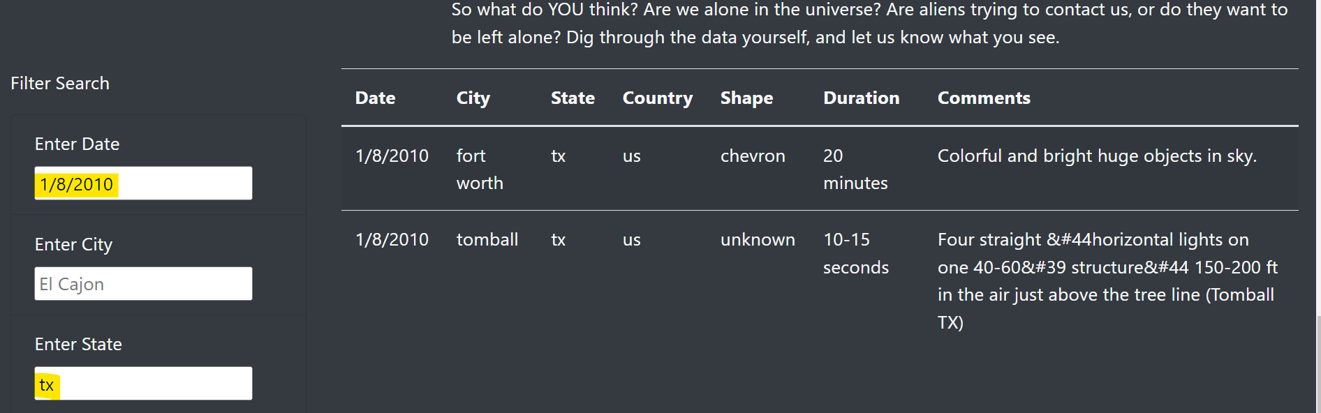 GitHub - isabellapaige03/UFOs