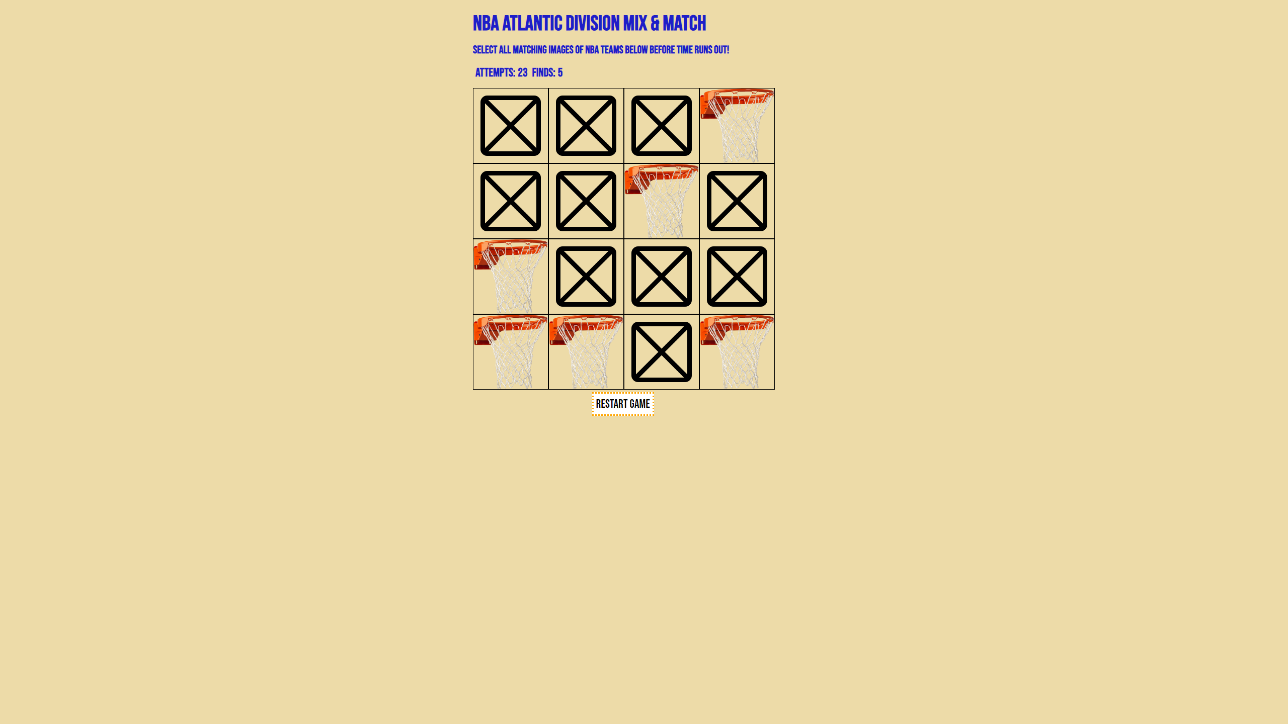 GitHub - joshuaharris1103/NBA-Card-Matching-Game