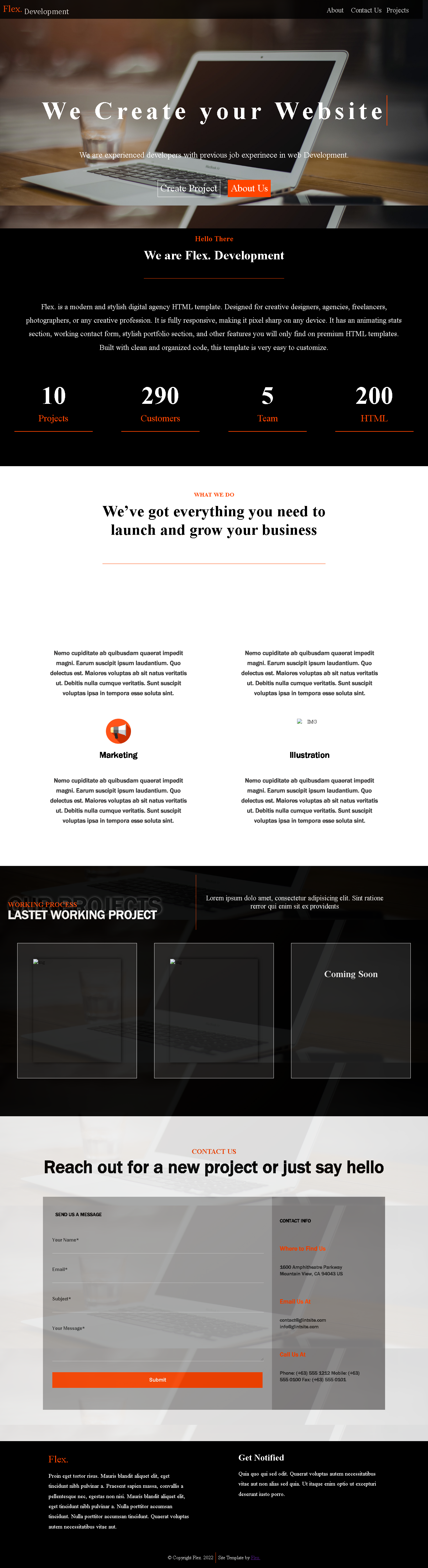 GitHub - M-mahany/Portfolio: Portfolio Website one page show all works ...