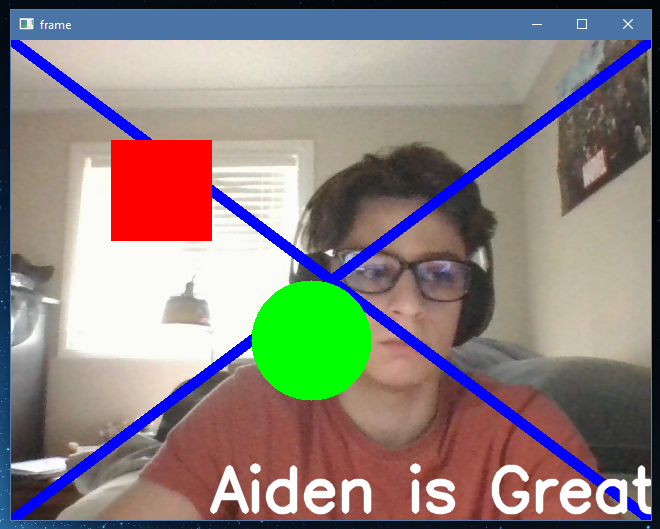 Github Aiden Robinsoncomputer Vision Mini Projects With Opencv Various Opencv Library Tools