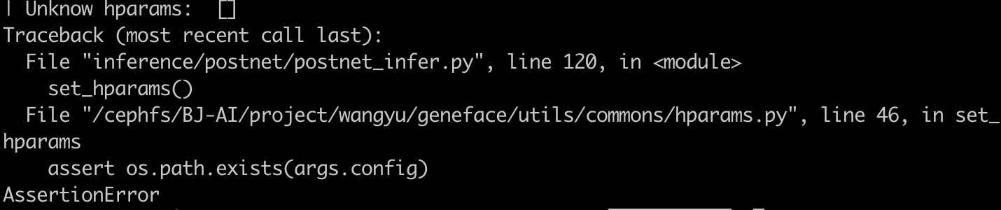 quick start guide报错 · Issue #35 · yerfor/GeneFace · GitHub