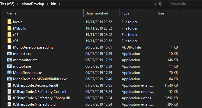 Editor can't find MonoDevelop on Windows 10 · Issue #33761 · godotengine/godot · GitHub