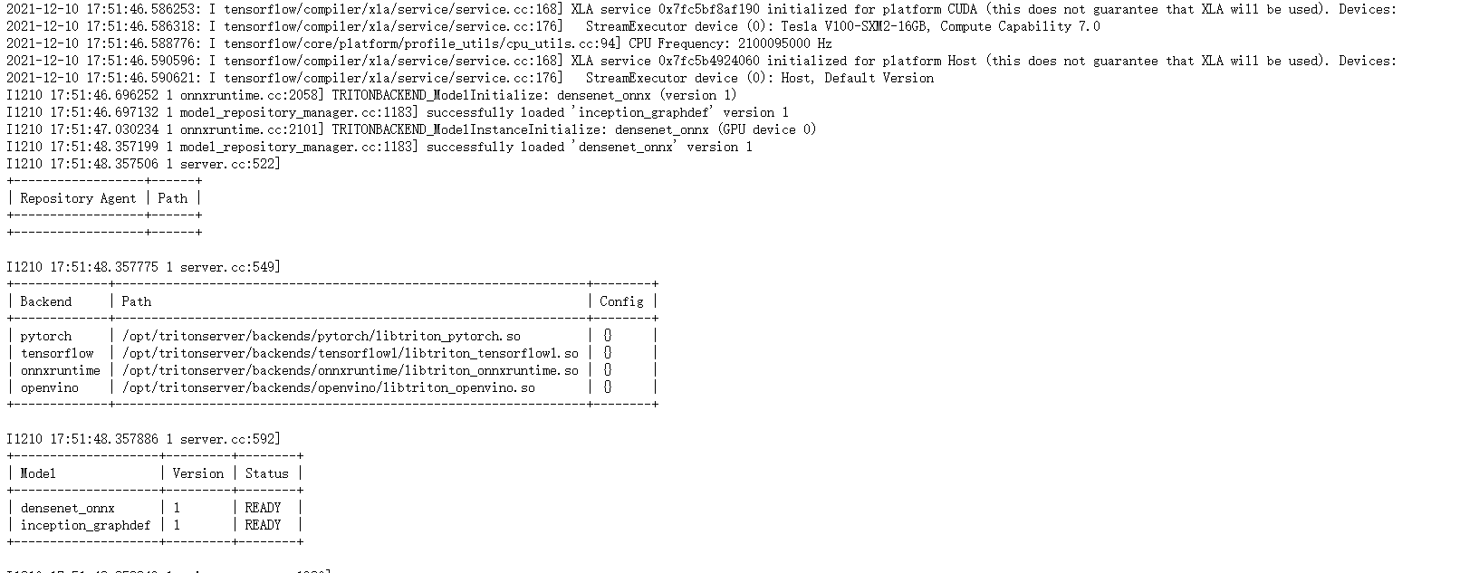 Cannot start Triton servers following default instructions · Issue #3688 · triton-inference ...