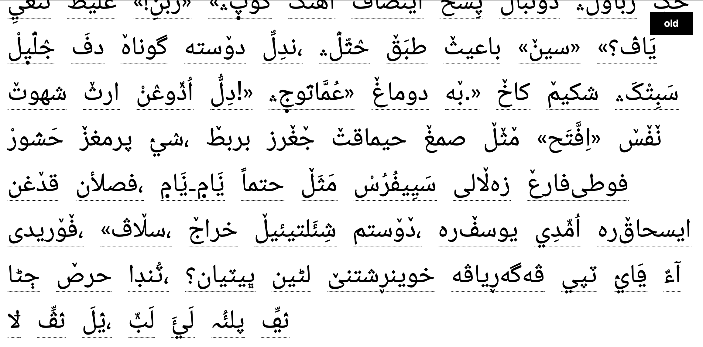 Naskh re-engineering review · Issue #185 · notofonts/arabic · GitHub