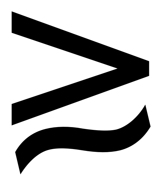 U+2273 and U+2A9D variants have reversed tildes · Issue #38 · notofonts ...