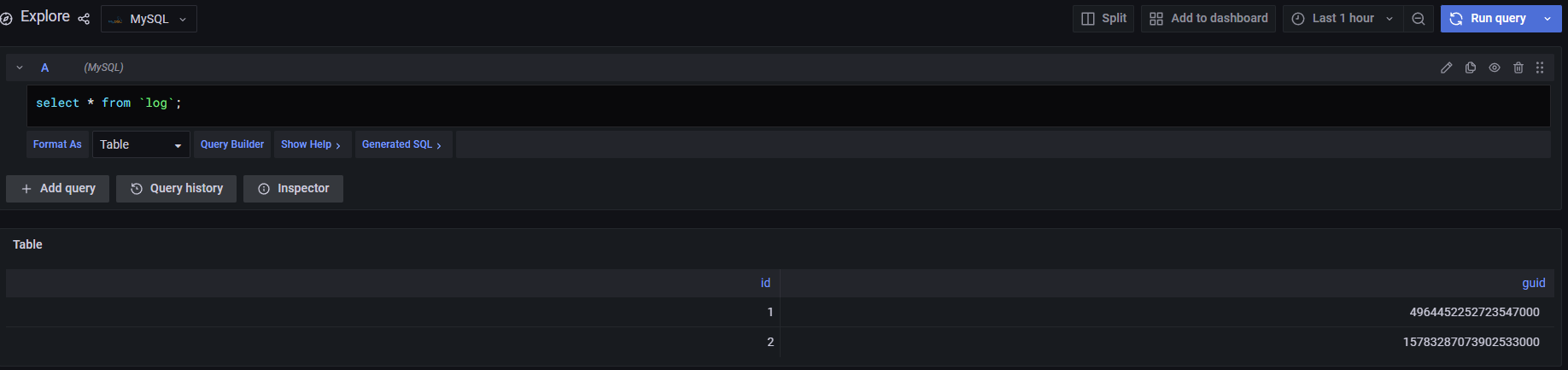 Explore Mysql Failed To Query Bigint Type · Issue 63782 · Grafanagrafana · Github