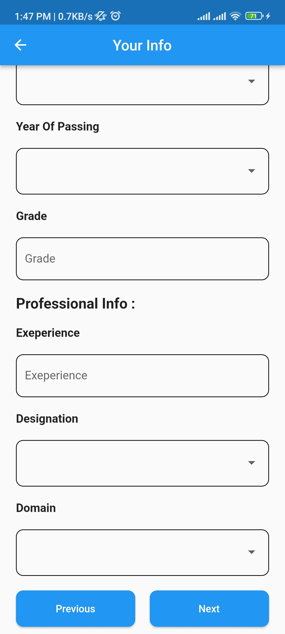GitHub - AakashGohilNeoSoft/registration_app: Basic form validation ...