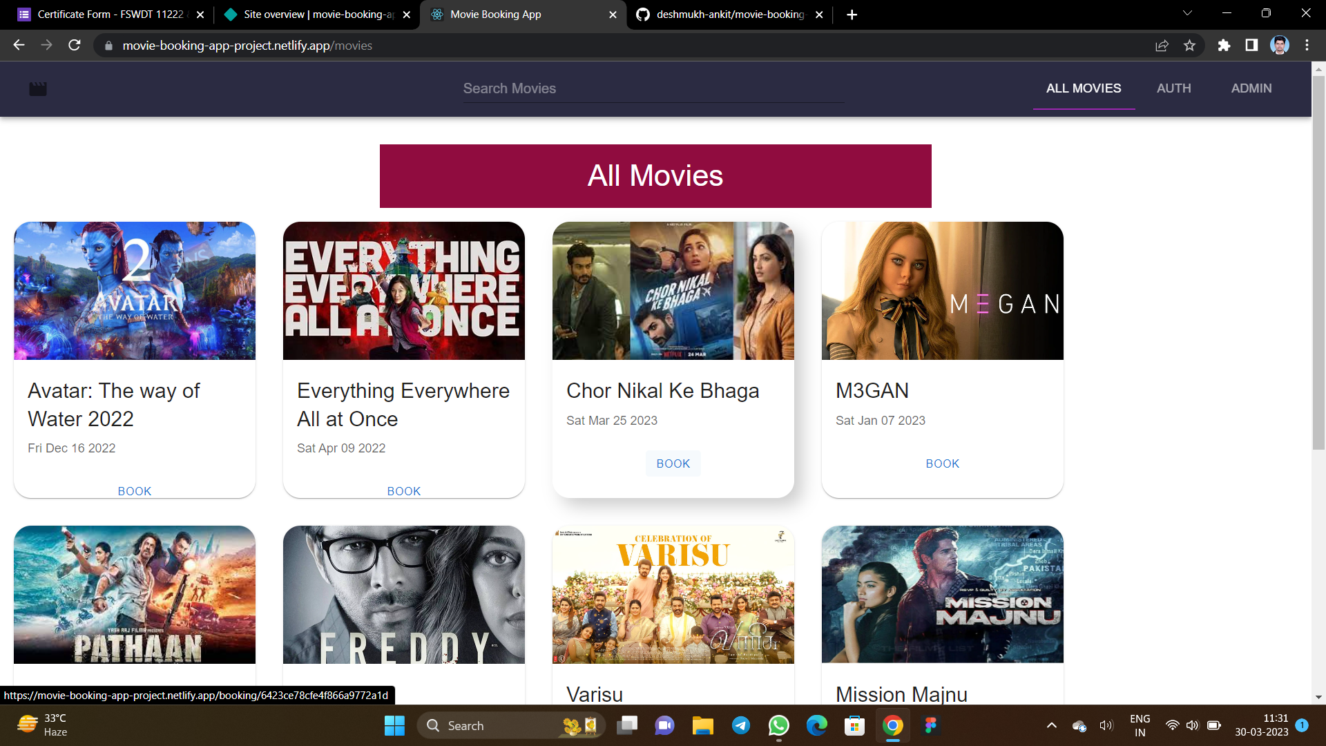 GitHub - deshmukh-ankit/movie-booking-frontend: A movie ticket booking app developed using mern ...