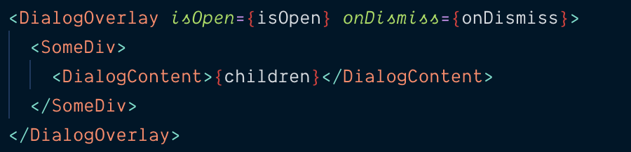 Dialogoverlay And Dialogcontent Html Tree · Issue 289 · Reachreach Ui · Github