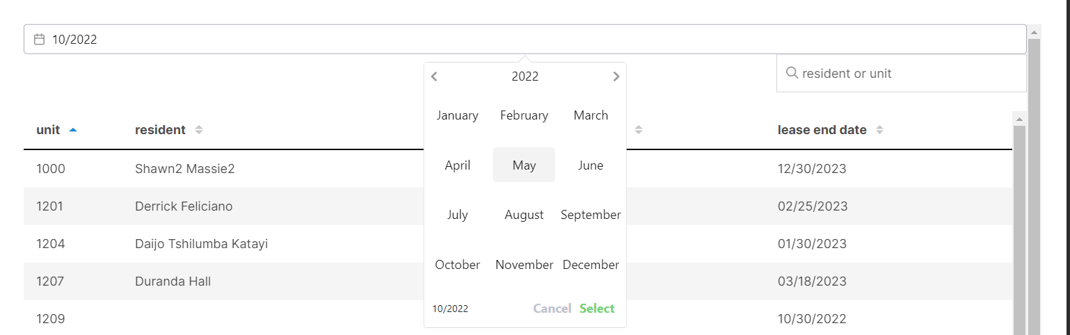 I Cant Click On Month And Year In Datepicker Monthpicker · Issue 161 · Vuepicvue Datepicker