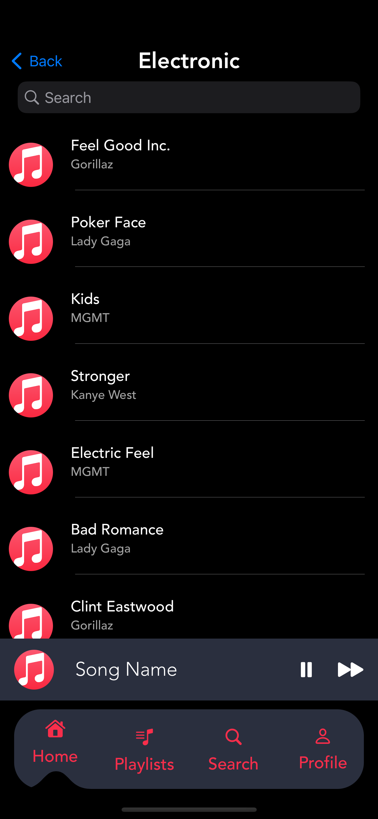 GitHub - evalentina/MusicPlayer