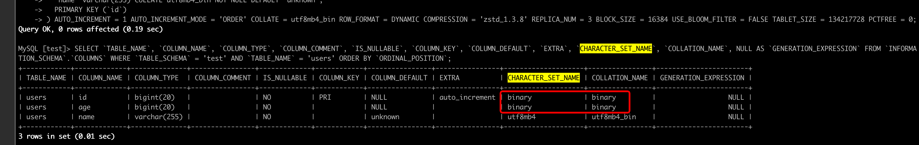 Feat Informationschema Is Not Compatible With Mysqlmariadb · Issue 1365 · Oceanbase
