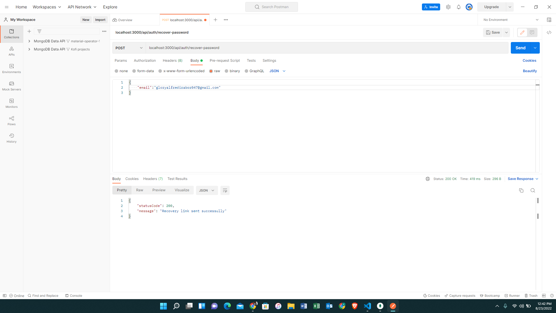 GitHub - Kofi-js/Authentication-System: Authentication and Authorization of users using ...