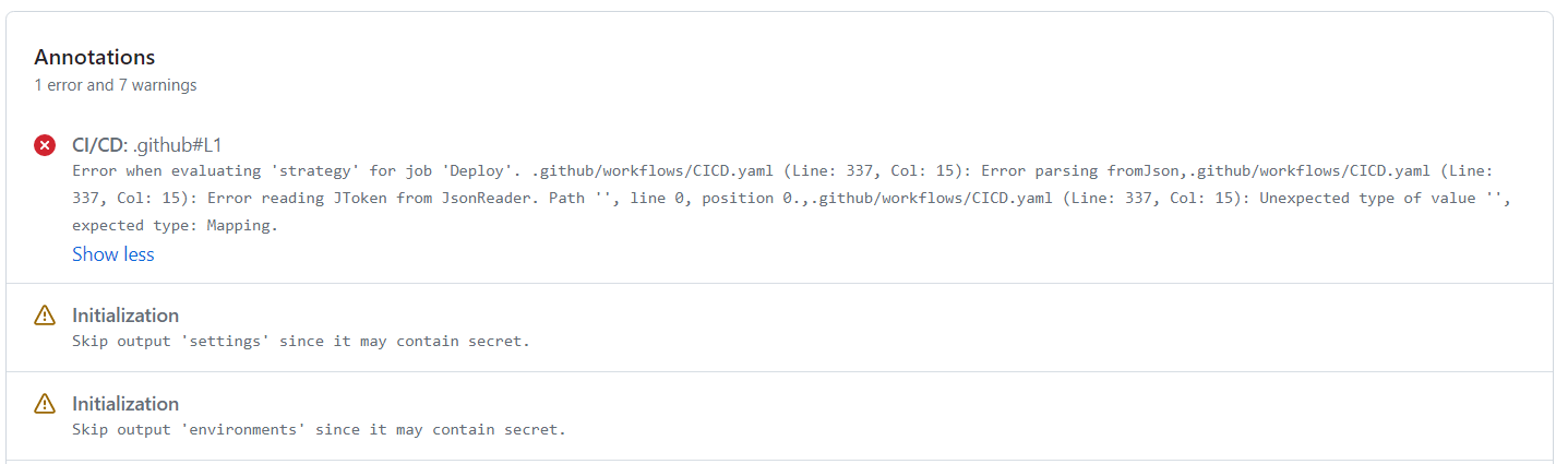 Issue With Deployment Step Ind Cicd Action · Issue 476 · Microsoftal