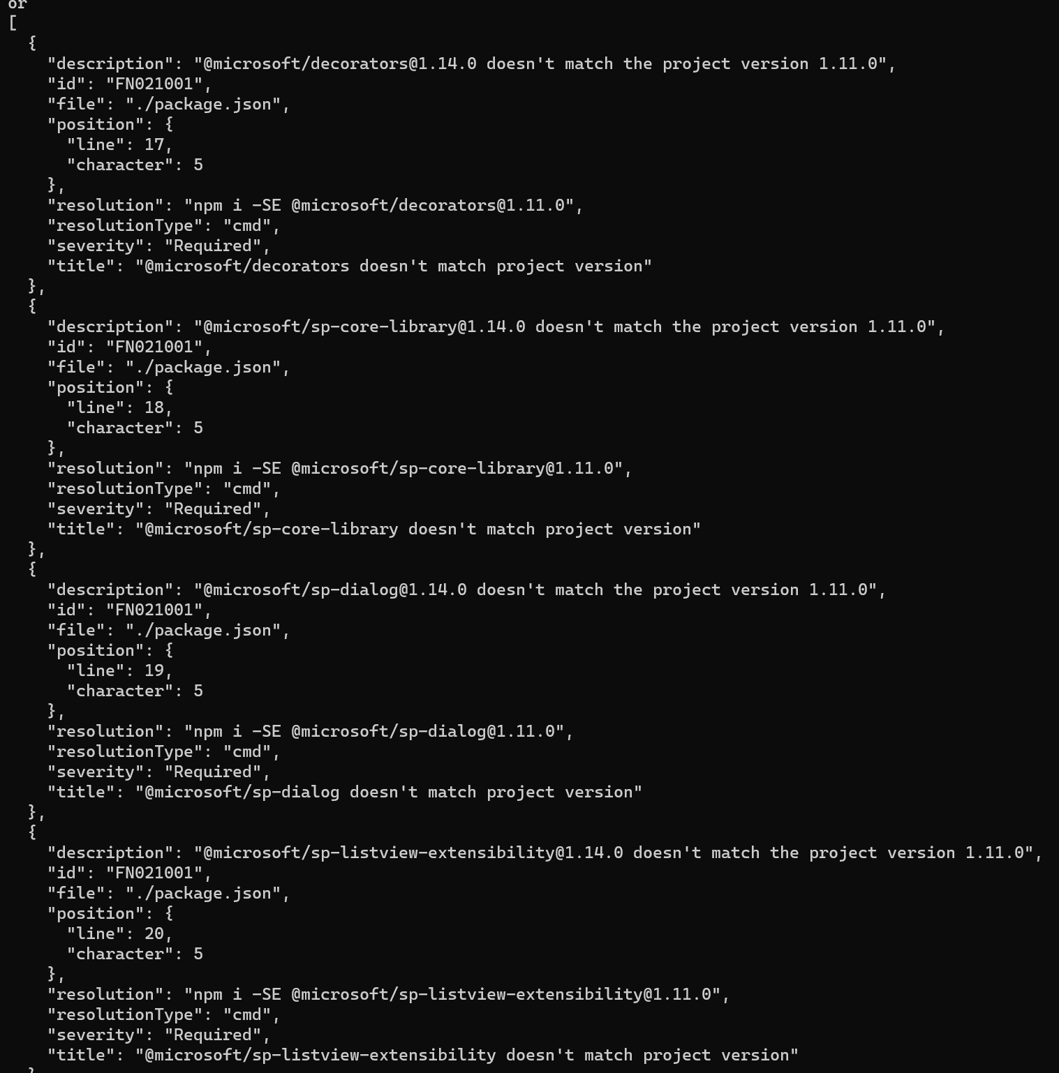After migration "Spfx doctor" Keep pointing to old version (m365 spfx project doctor) · Issue ...