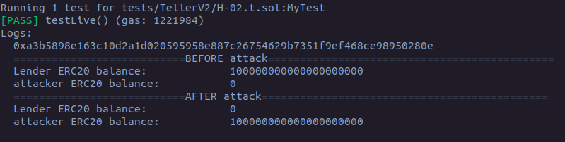 dingo - [H-02] Attacker can steal all approved lender's assets without lost of collateral over ...