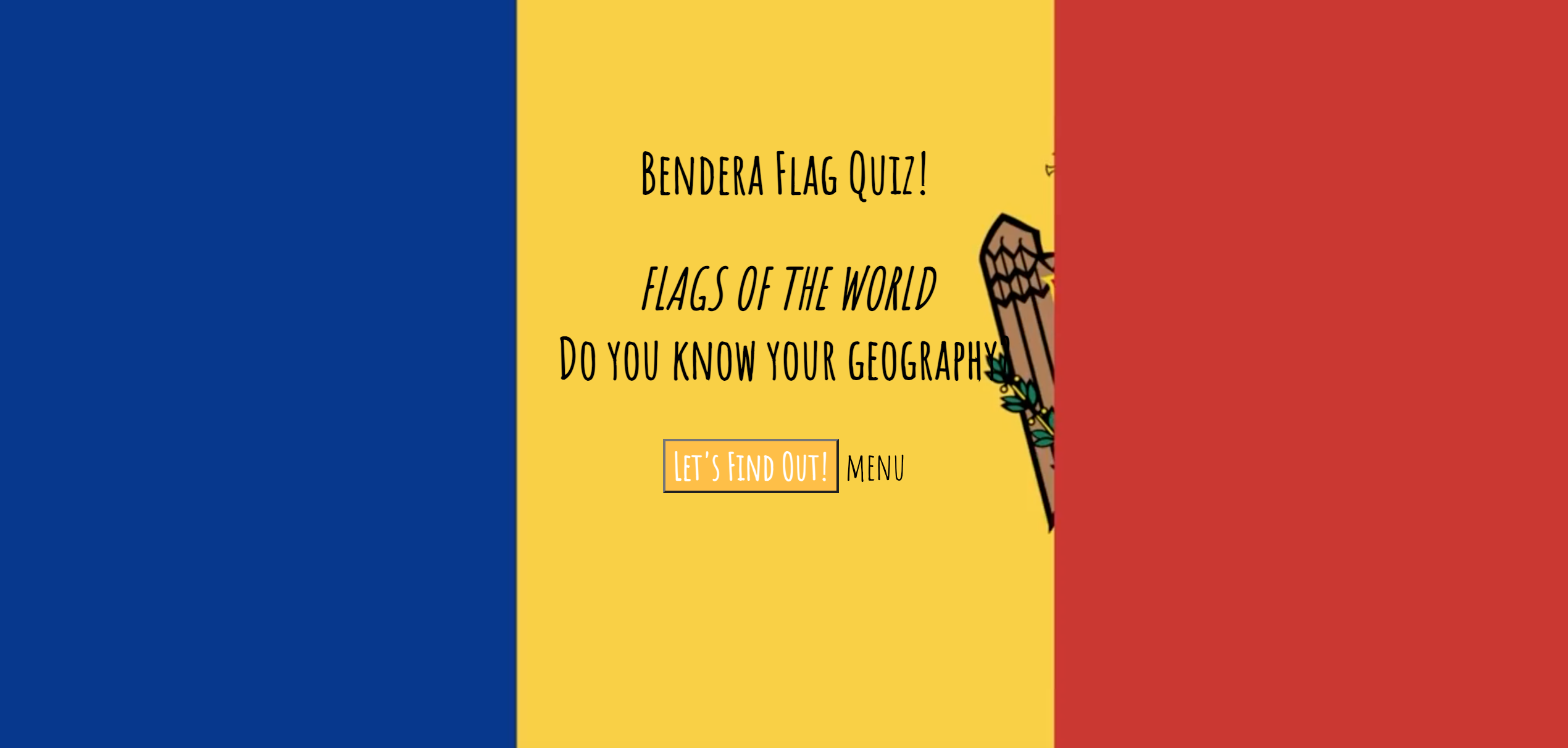 GitHub - Wendo324/BENDERA: Web application on flag quizzes.