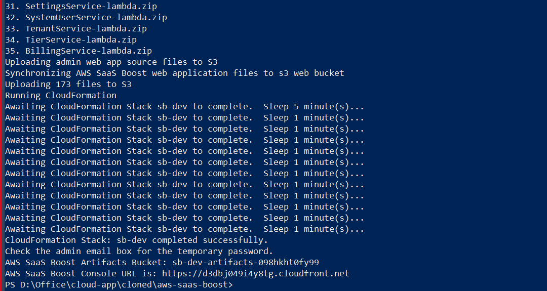 Tenant onboarding is failing with sample JAVA application · Issue #523 · awslabs/aws-saas-boost ...