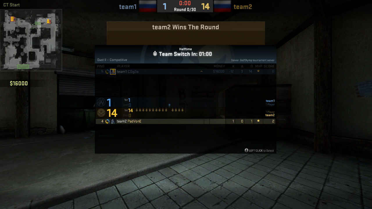 Halftime Pause configuration or !ready input · Issue #177 · splewis/get5 · GitHub