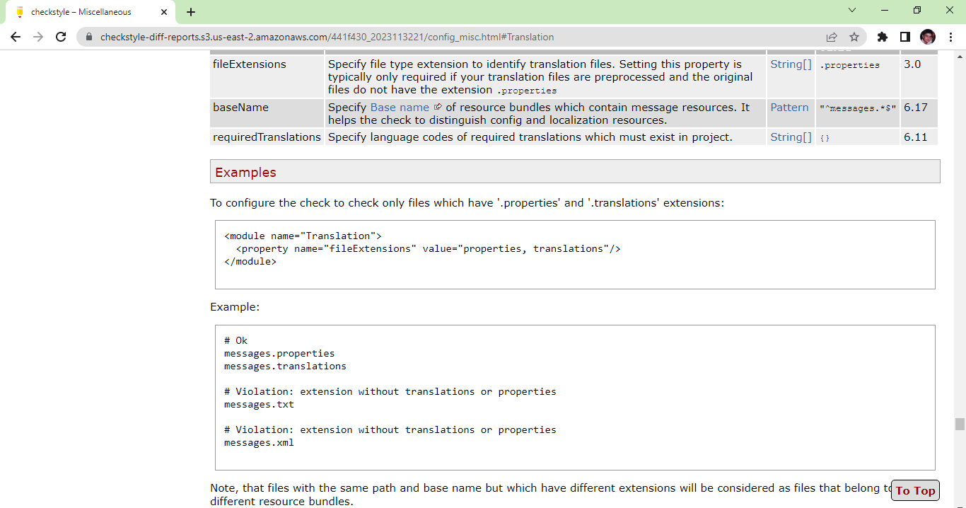 Issue 7593 Update Doc For Translation By Coderdeadpool · Pull Request 12870 · Checkstyle