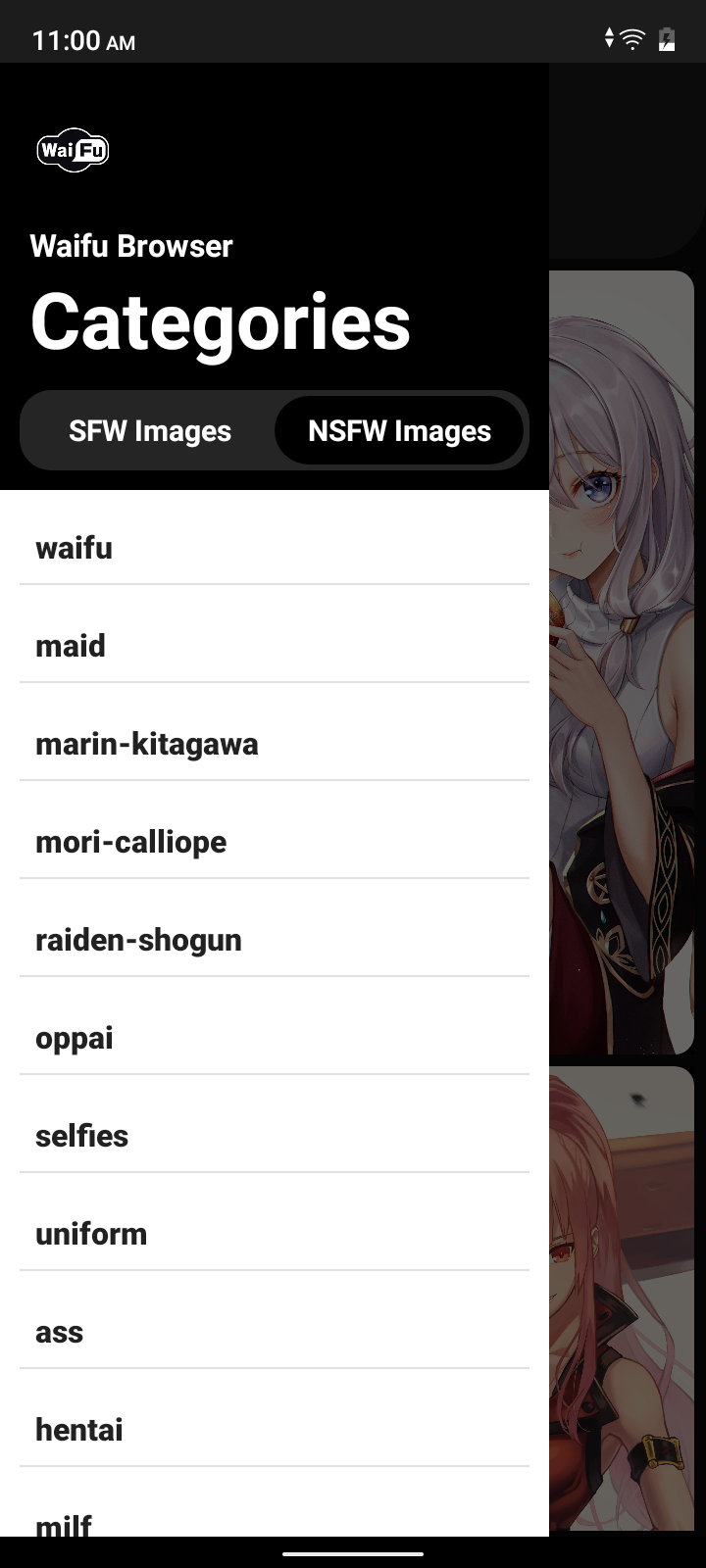GitHub - justatulcodes/waifu_browser: A personal favorite. This app shows you Waifu Pics from ...