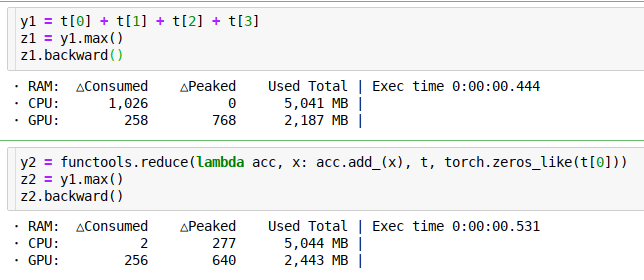 [feature request] Reduction (torch.add / torch.logaddexp / torch.max ...