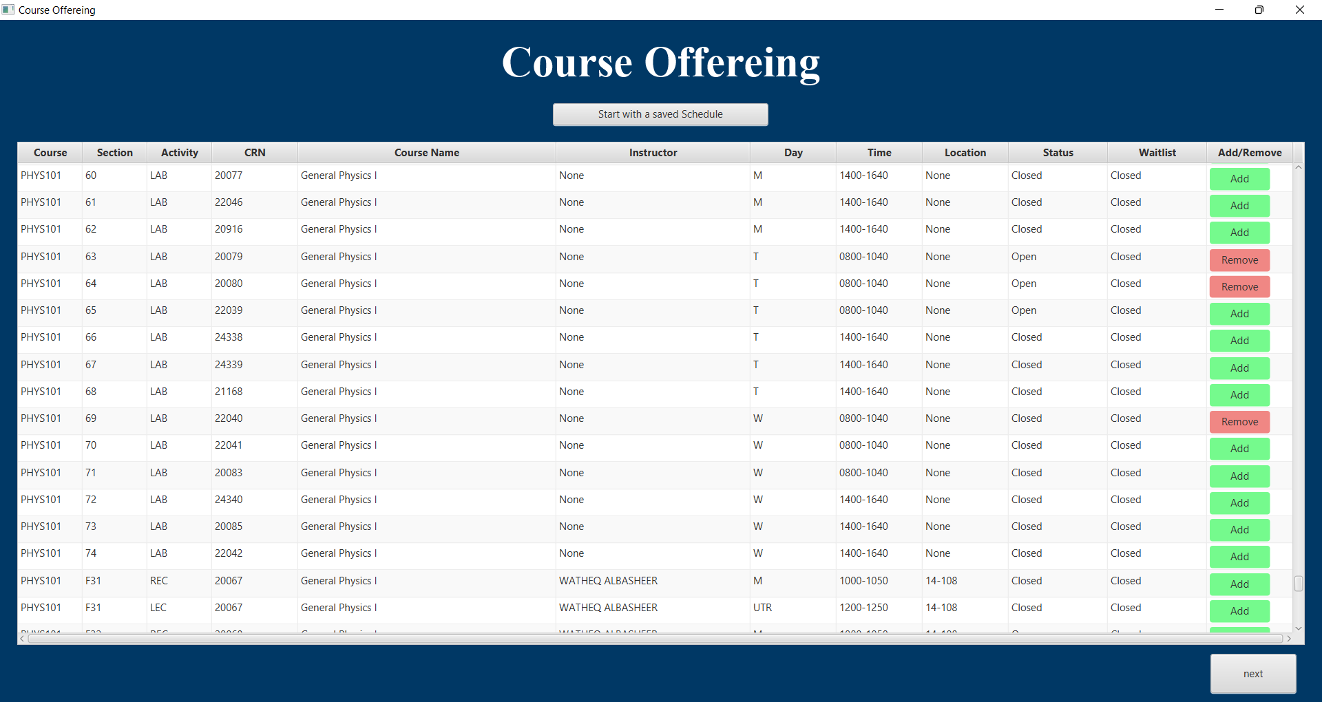 GitHub - Sameer-13/Course-Offering-desktop-application