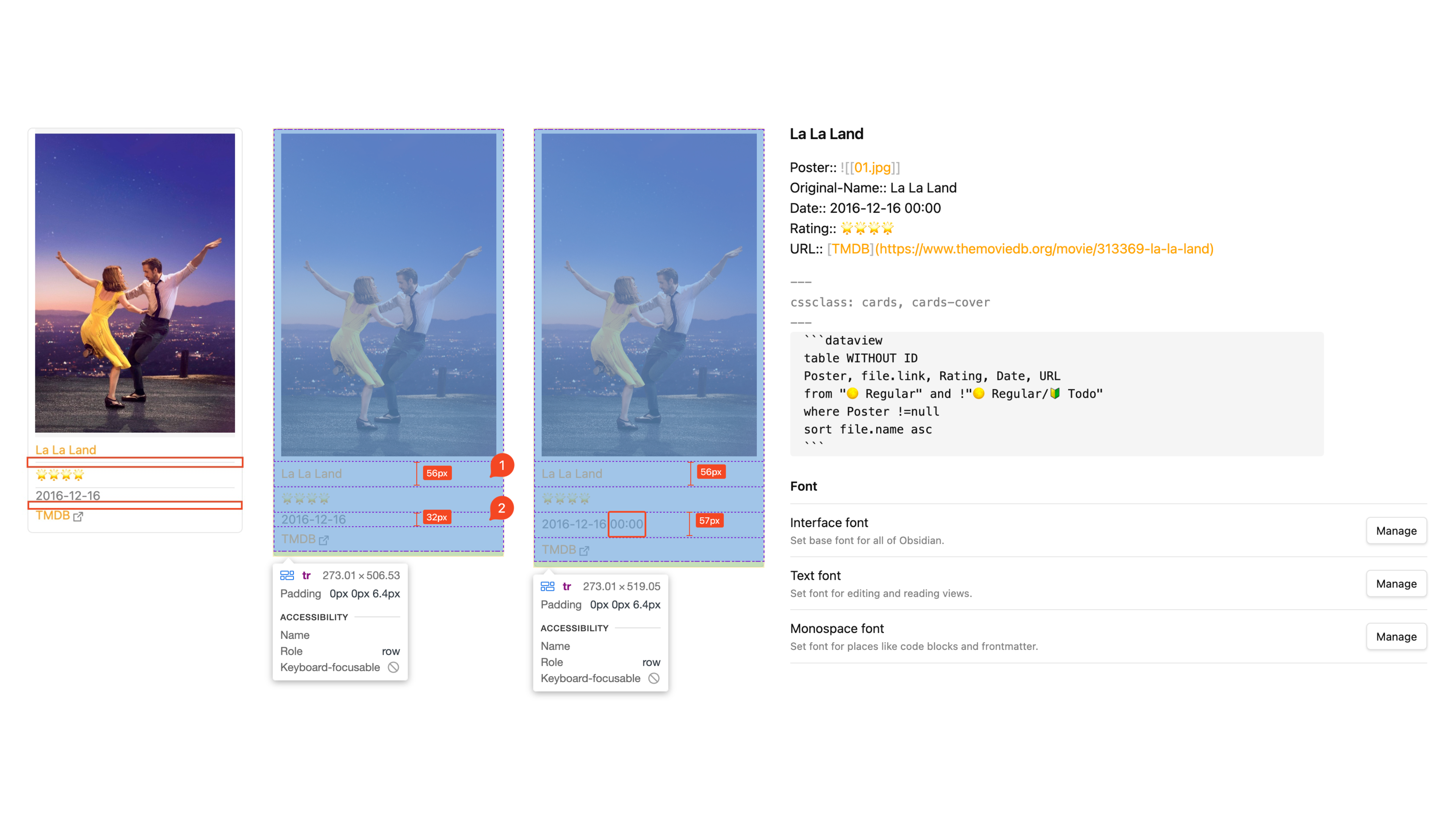 🔴 Question about "Minimal Movie Cards" · Issue #524 · kepano/obsidian-minimal · GitHub