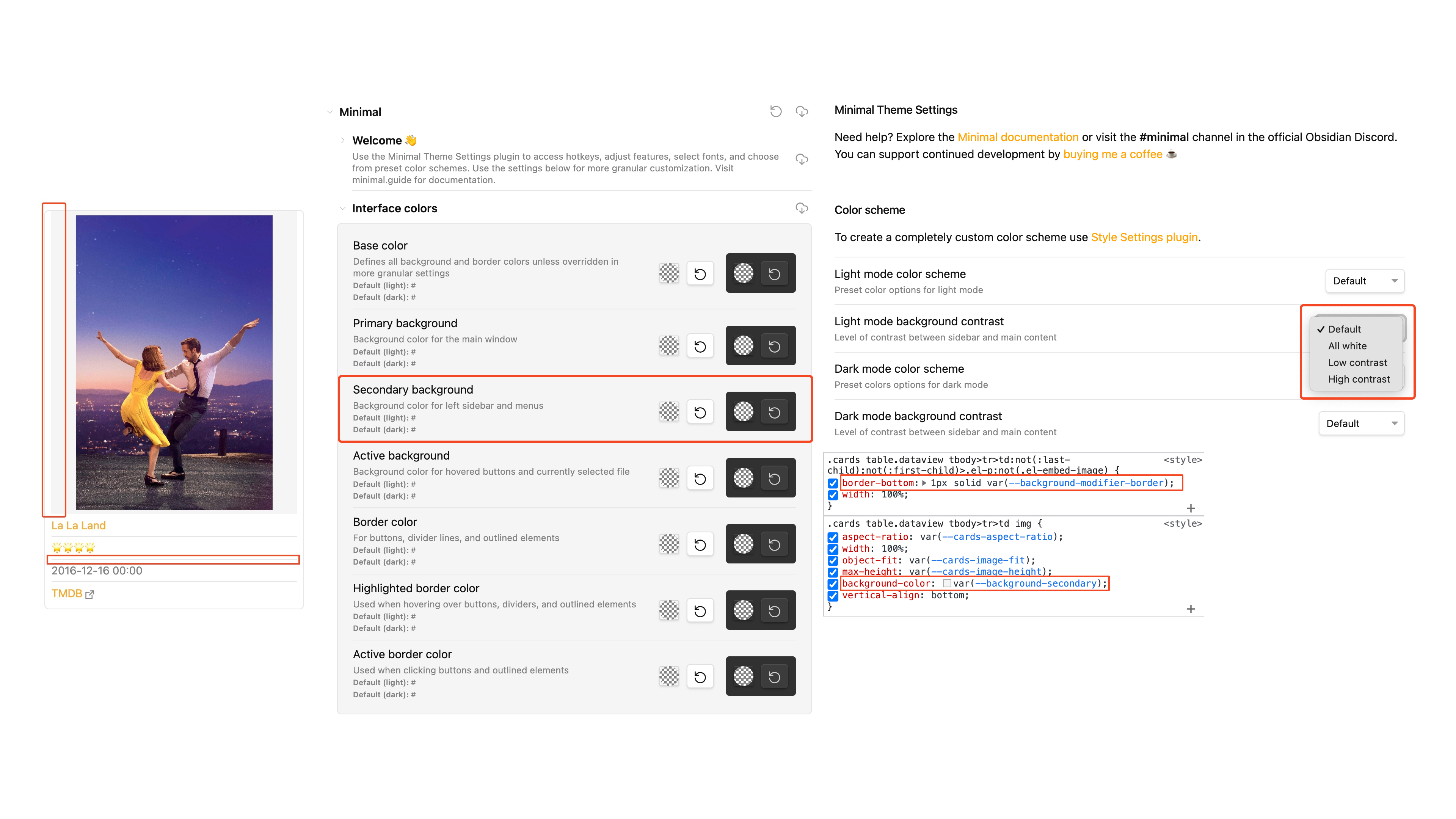 🔴 Question about "Minimal Movie Cards" · Issue #524 · kepano/obsidian-minimal · GitHub