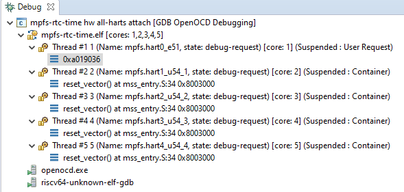 FreeRTOS-based application running on HART 4 does not 'run' when booting via HSS · polarfire-soc ...