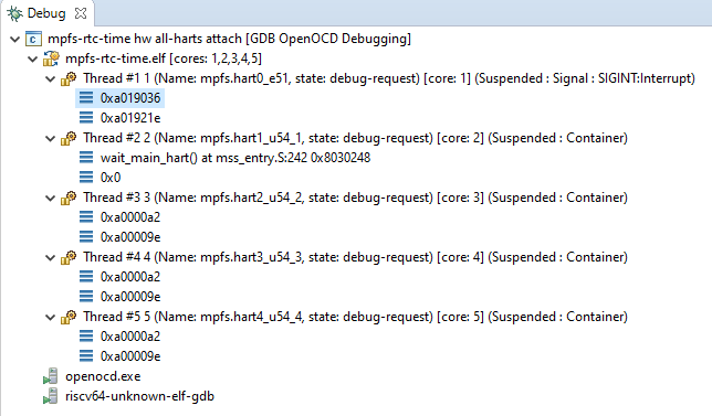 FreeRTOS-based application running on HART 4 does not 'run' when booting via HSS · polarfire-soc ...