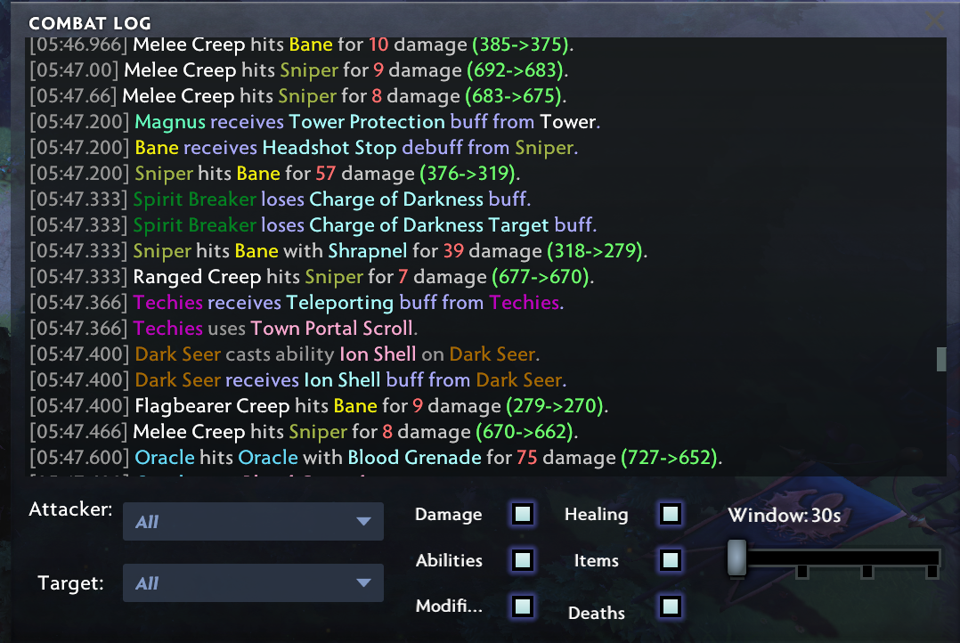 Casting Ion Shell on Spirit Breaker cancels Charge of Darkness · Issue ...