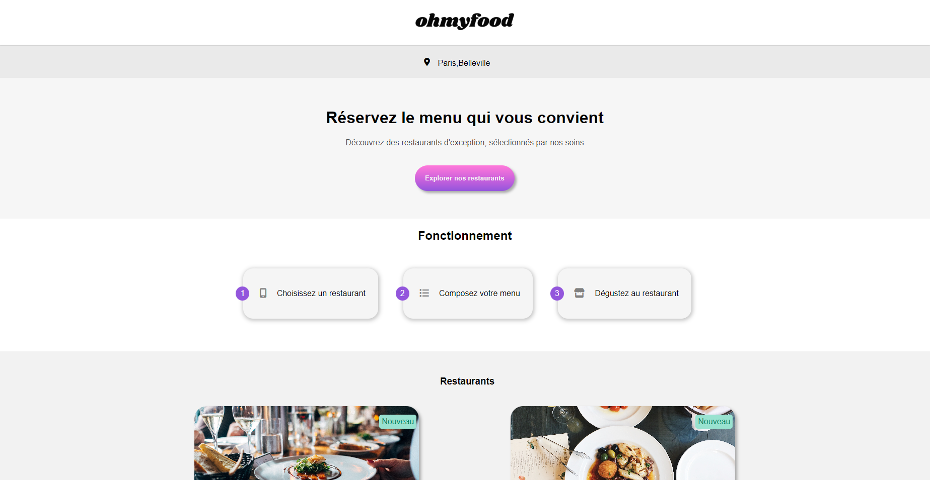 GitHub - waykutwoo/Projet3-OhMyFood: OhMyFood