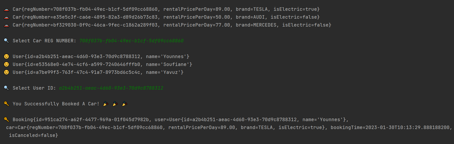 GitHub - younnes-chebli/cli-car-booking-application: Java CLI Car Booking Application
