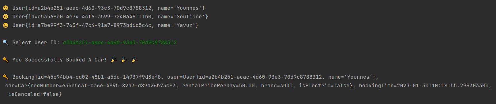 GitHub - younnes-chebli/cli-car-booking-application: Java CLI Car Booking Application
