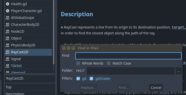 Find in files popup flickers indefinitely · Issue #72062 · godotengine/godot · GitHub