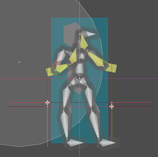 Setting scale X or Y (not both) to negative value on Skeleton2D breaks Modifications like ...