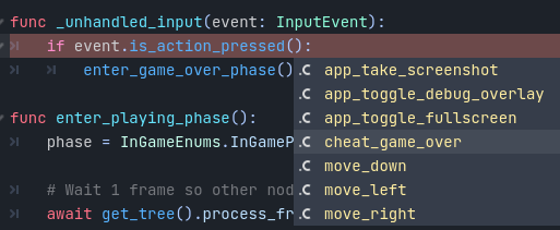 Add Ampersand `and` In Front Of Stringname Added Via Auto Completion · Issue 7608 · Godotengine