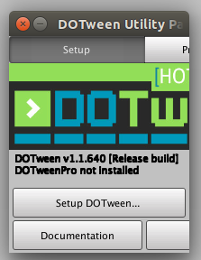 DOTween Utility Panel appears cut on Ubuntu · Issue #294 · Demigiant/dotween · GitHub