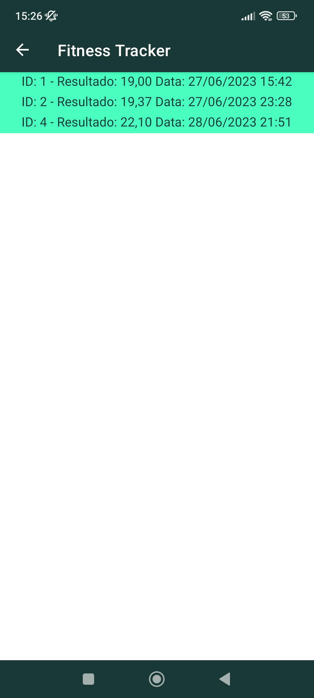 GitHub - RiannReis/FitnessTracker-app